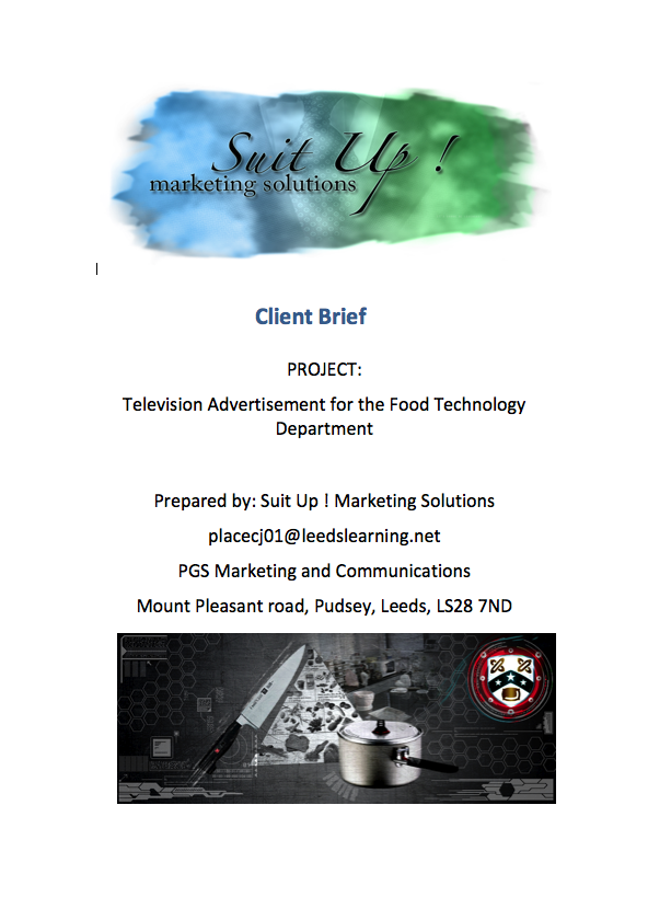 BTEC TV and film portfolio: Unit 29: Advertisement Production for ...