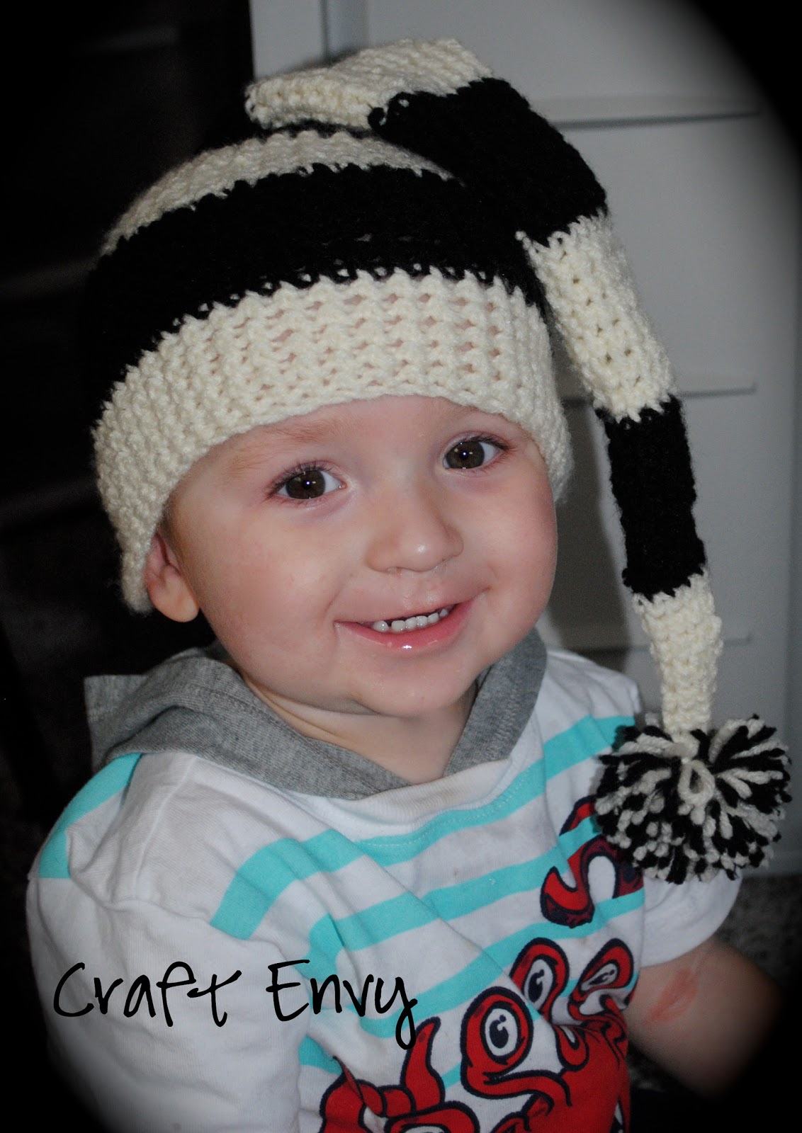 Craft Envy: Striped Toddler Stocking Cap