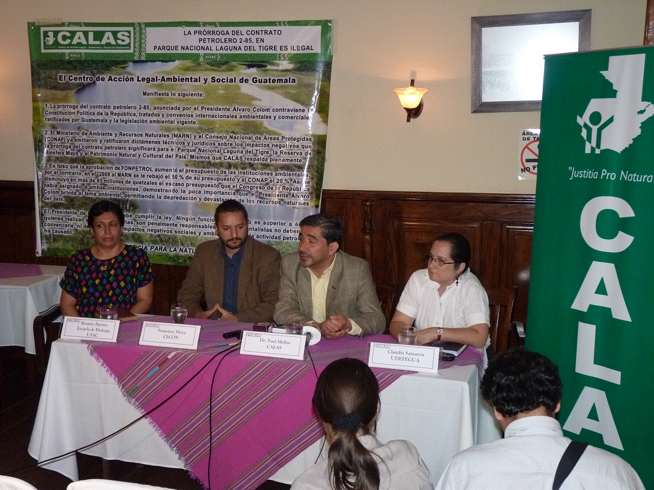 Viajes en Guatemala y Honduras: CALAS (Centro de accion legal ambiental ...