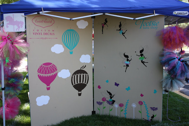 Custom Vinyl Wall Decals: Vendor Booth