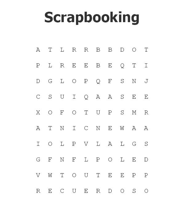 Hecho a mano: Sopa de letras / Word Search