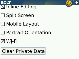 IT News Blog: BOLT Browser Alternatif untuk BlackBerry