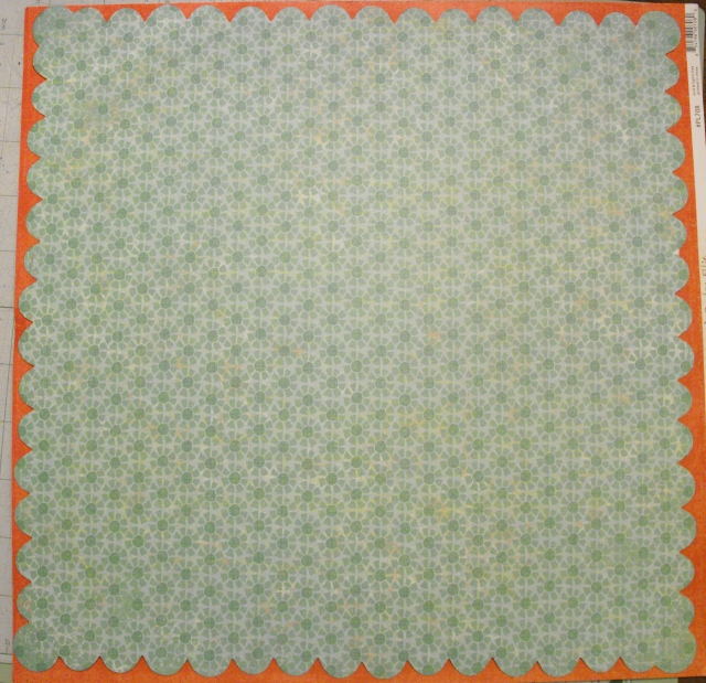 She's a Sassy Lady: Making 12 x 12 paper work on an 8.5 x 11 page!