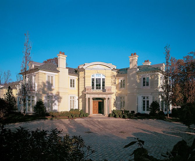 A look at a French Manor in Prestigious Alpine - Homes of the Rich