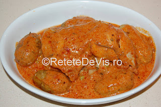 Retete de vis: Pui la cuptor " Pui Zingara" (Pulpe pui cu mazare si ...