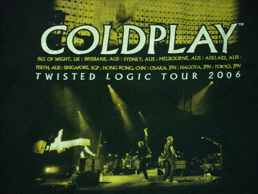 19teen: COLDPLAY " TWISTED LOGIC TOUR 2006"