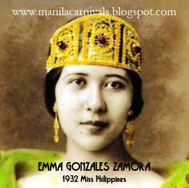 MANILA CARNIVALS 1908-1939: 68. 1932, Miss Philippines of the Manila ...