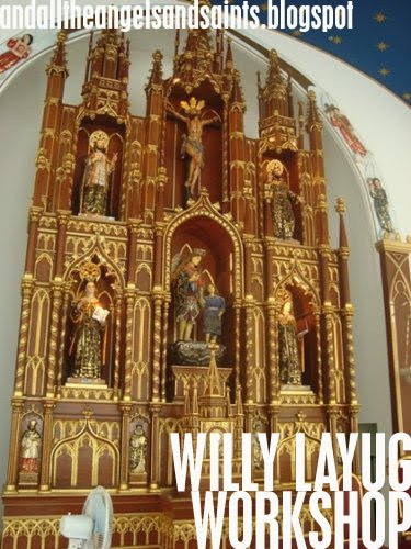 AND ALL THE ANGELS AND SAINTS: 32. The Saintmakers: WILLY LAYUG