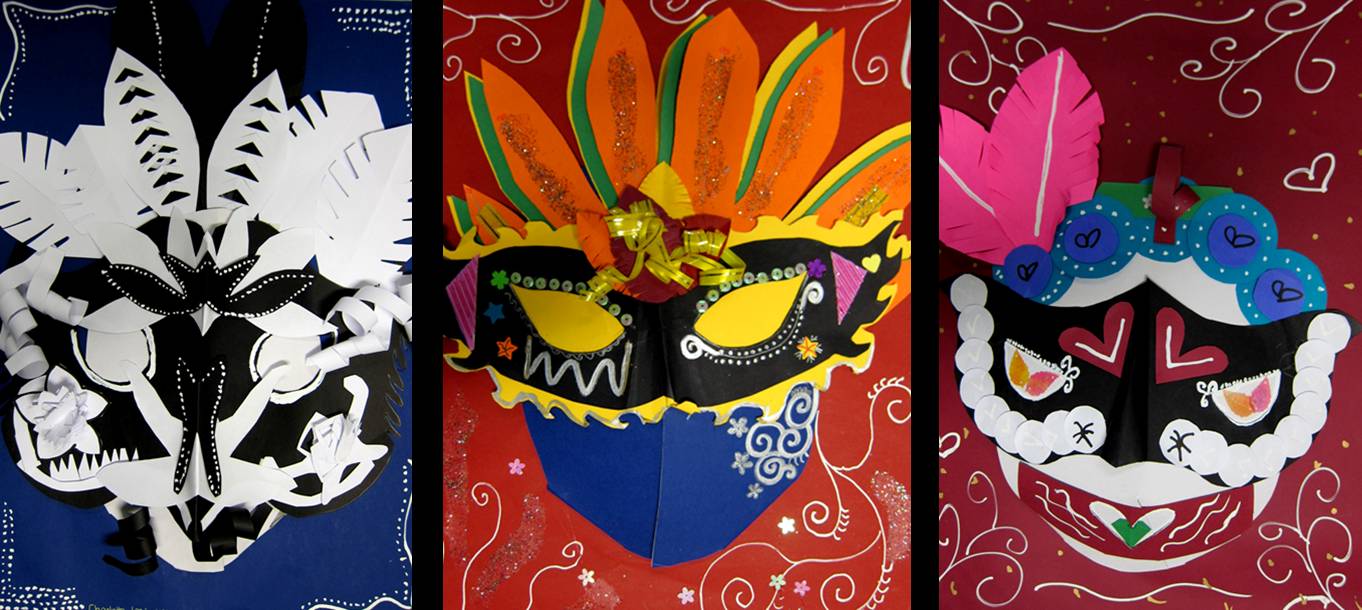 Composite Art & Design: Masquerade Masks (P6)