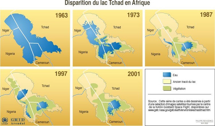La nature en danger: Le lac Tchad va bientôt disparaître