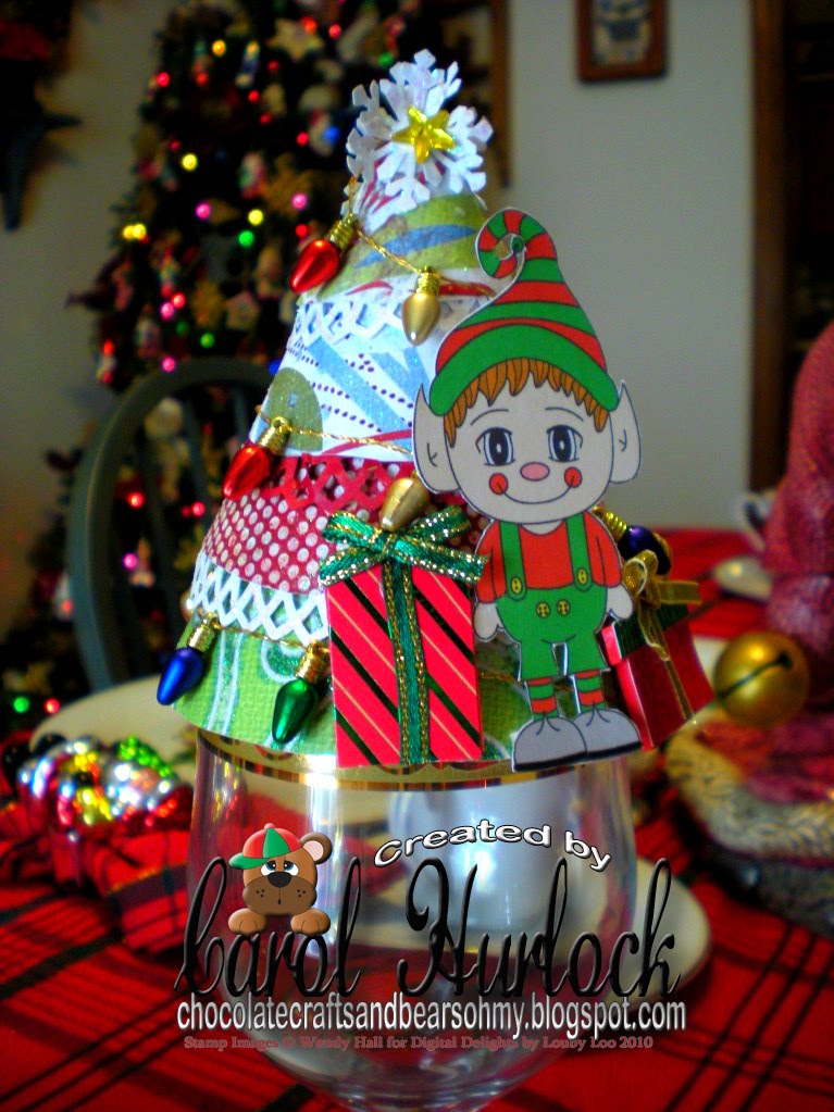 Chocolate Crafts and Bears, Oh My: Eddie the Elf Table Decoration