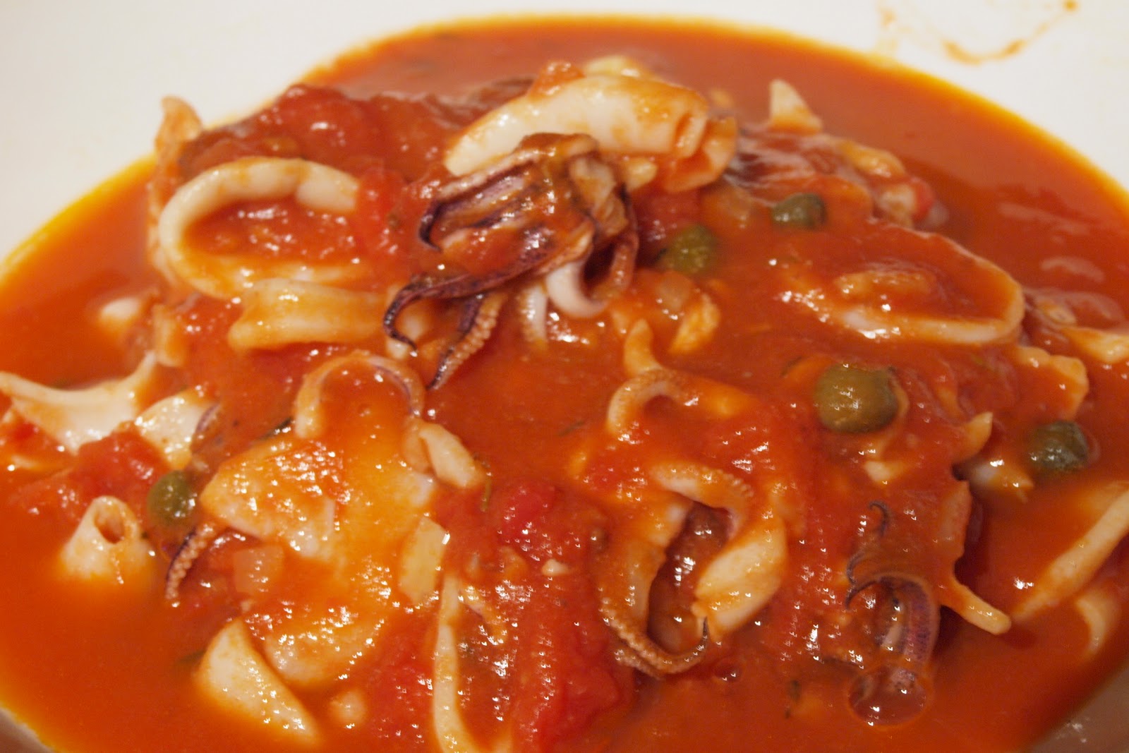 Zen Kitchen: Calamari Neapolitan-style