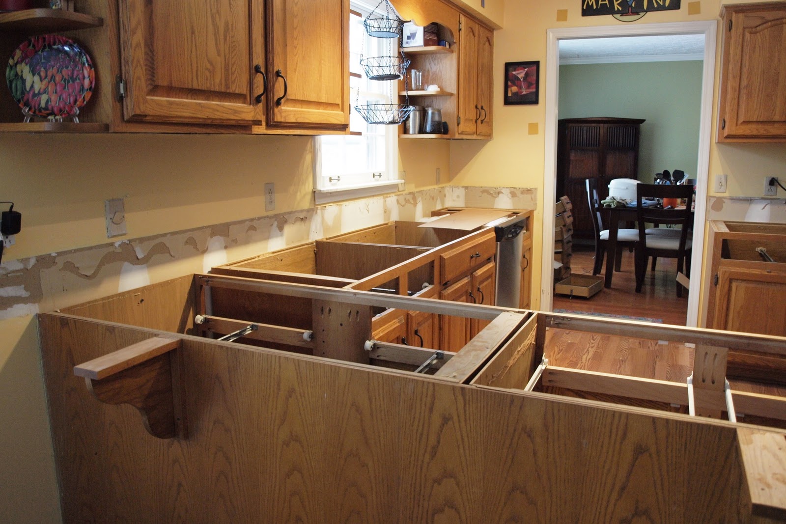 Zen Kitchen: Under Construction... a kitchen gets a facelift