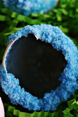 those northern skies: geode easter eggs to make with your kids