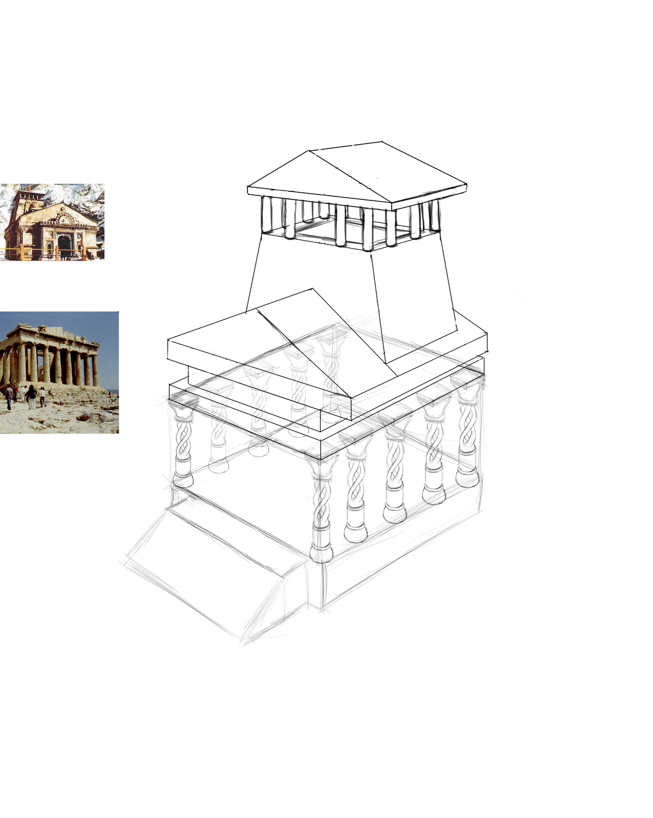 Eric Buterman: 3rd Modeling Idea: Great Amazon Temple Enviroment