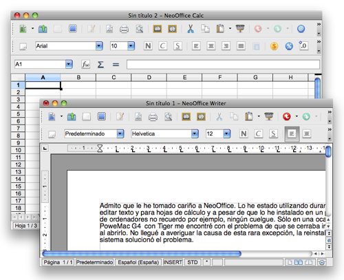 Exprime la manzana: NeoOffice, una suite ofimática gratuita para Mac ...