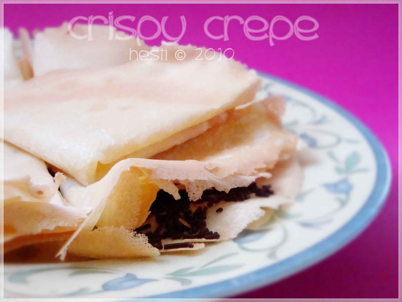 HESTI'S KITCHEN : yummy for your tummy: Crispy Crepe