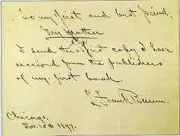 WizardofBaum: MAUD BAUM, WIFE OF L. FRANK BAUM