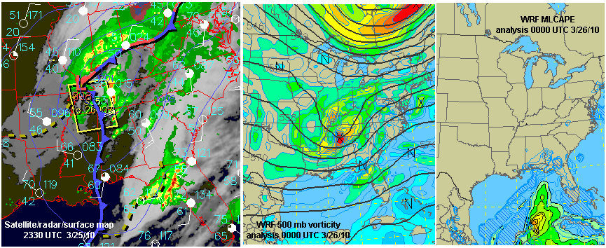 Jon Davies Severe Weather Notes: The Alabaster AL tornado on 3/25/10 ...
