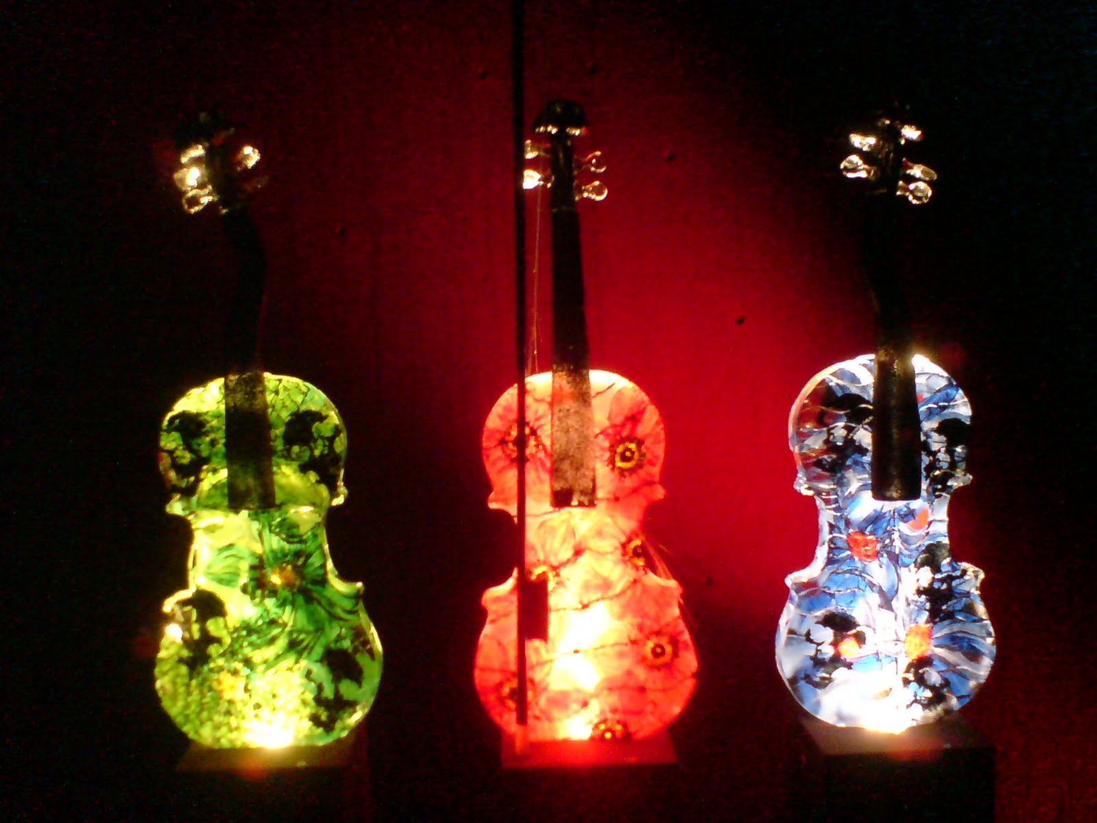 Silja's Site: Glaskonst. Glass art.