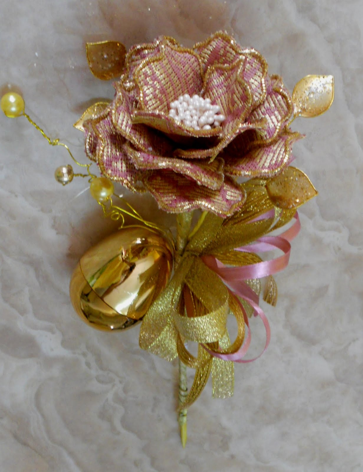 Cemara Qaseh Craft & Deco: BUNGA PAHAR - SONGKET