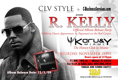 KellsTv: R. Kelly Official Untitled Album Release Part In Miami
