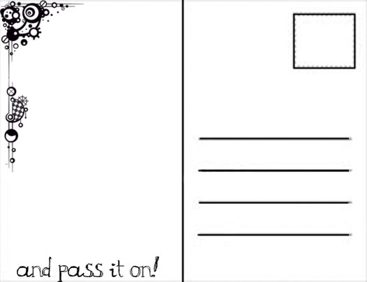 The Honours Project Of A Lost Artist: Draw Your Own postcard