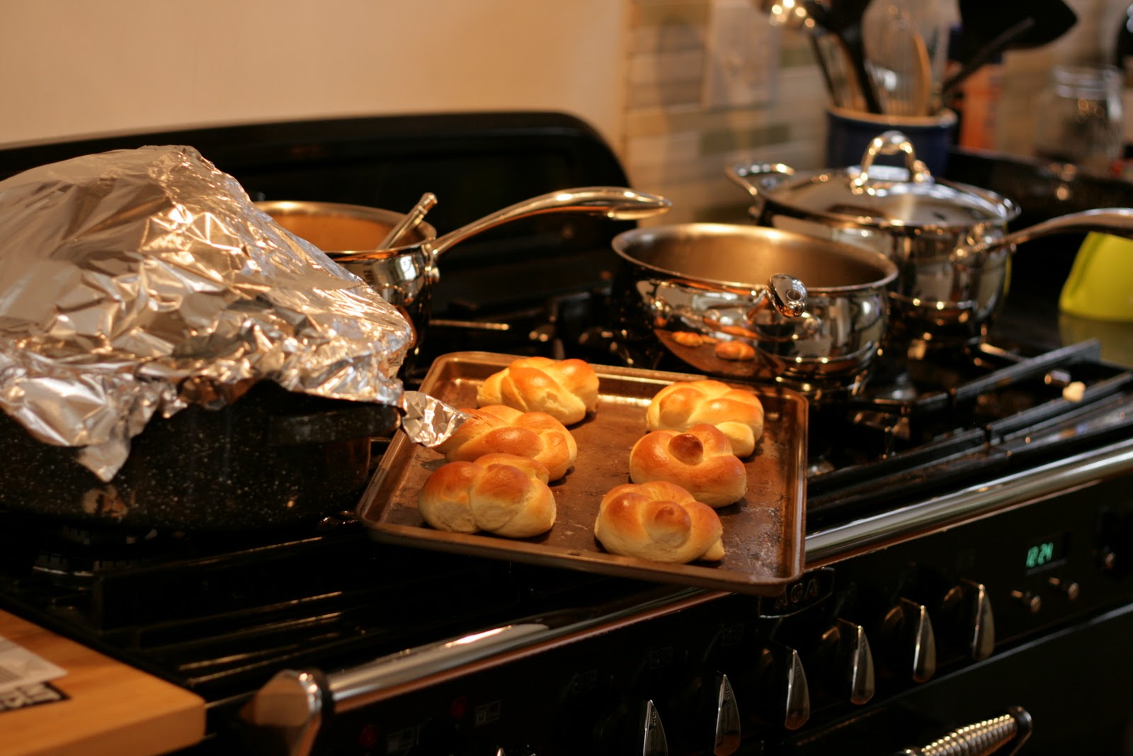 A Bluebonnet in Beantown: Agatha the Aga meets holiday cooking