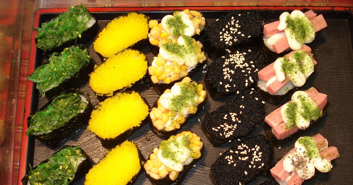 THE SUSHI DIVA: Taiwan Sushi, a la carte