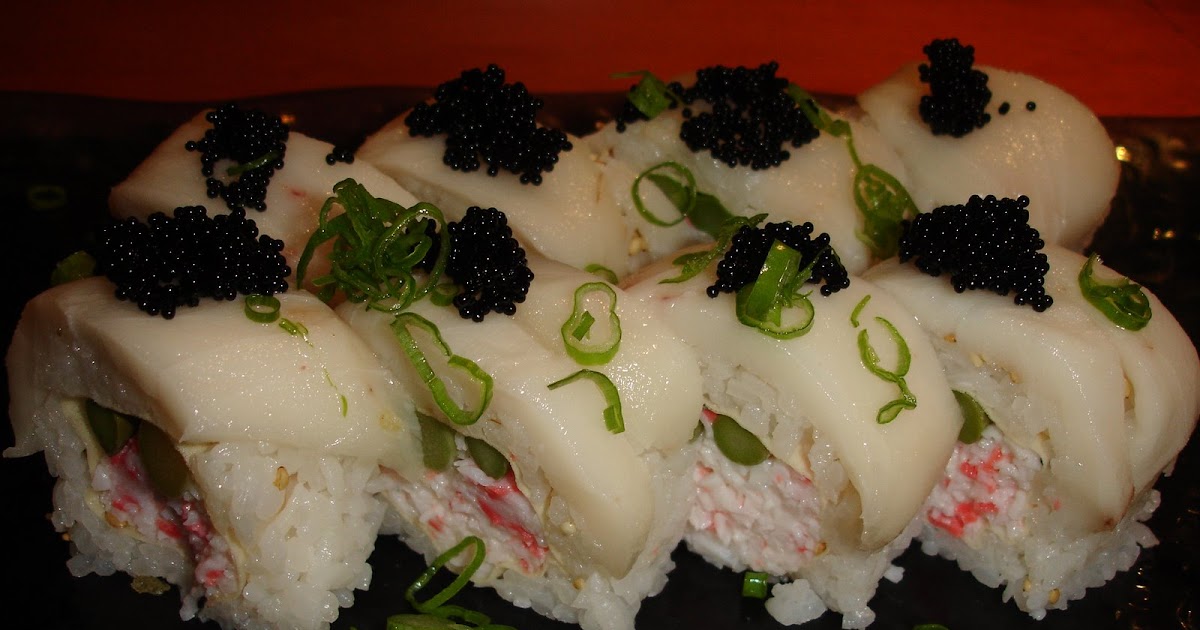 THE SUSHI DIVA: White Russian, Spicy Lobster, Kamikaze Rolls