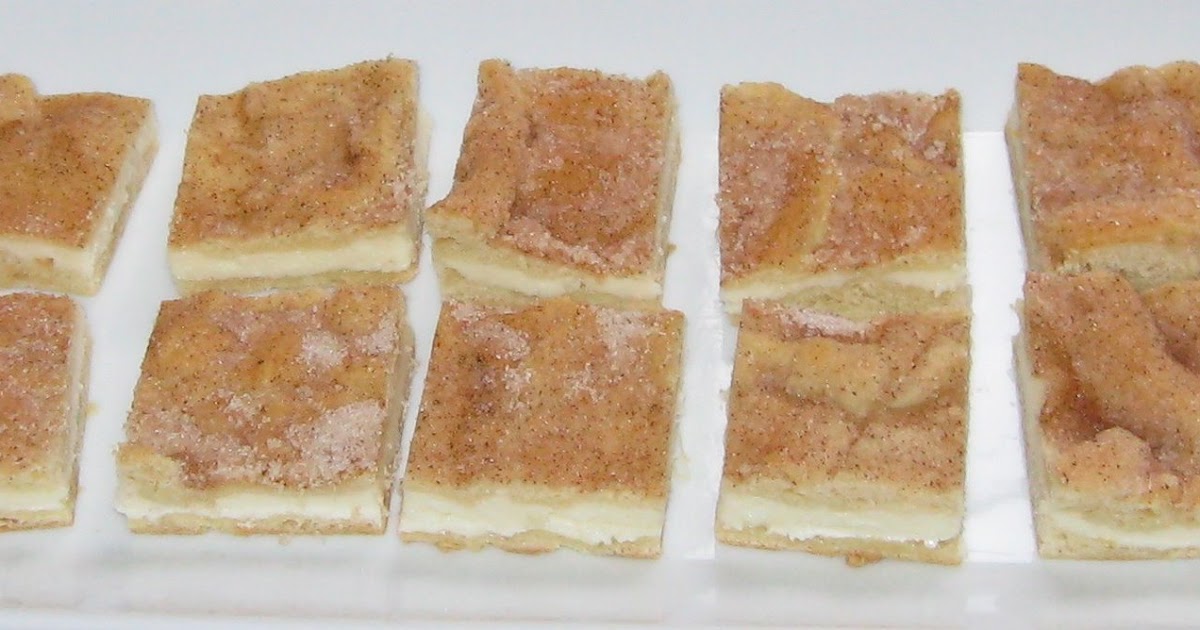 Gourmet Mom on-the-Go: Creamy Cinnamon Squares