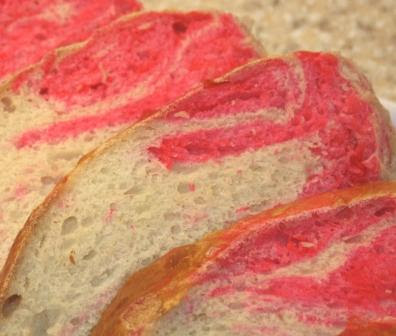 Gourmet Mom on-the-Go: Tickled Pink Bread
