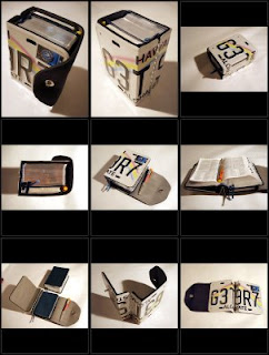 Wilson Design: License plate LDS scripture & hymnal cover