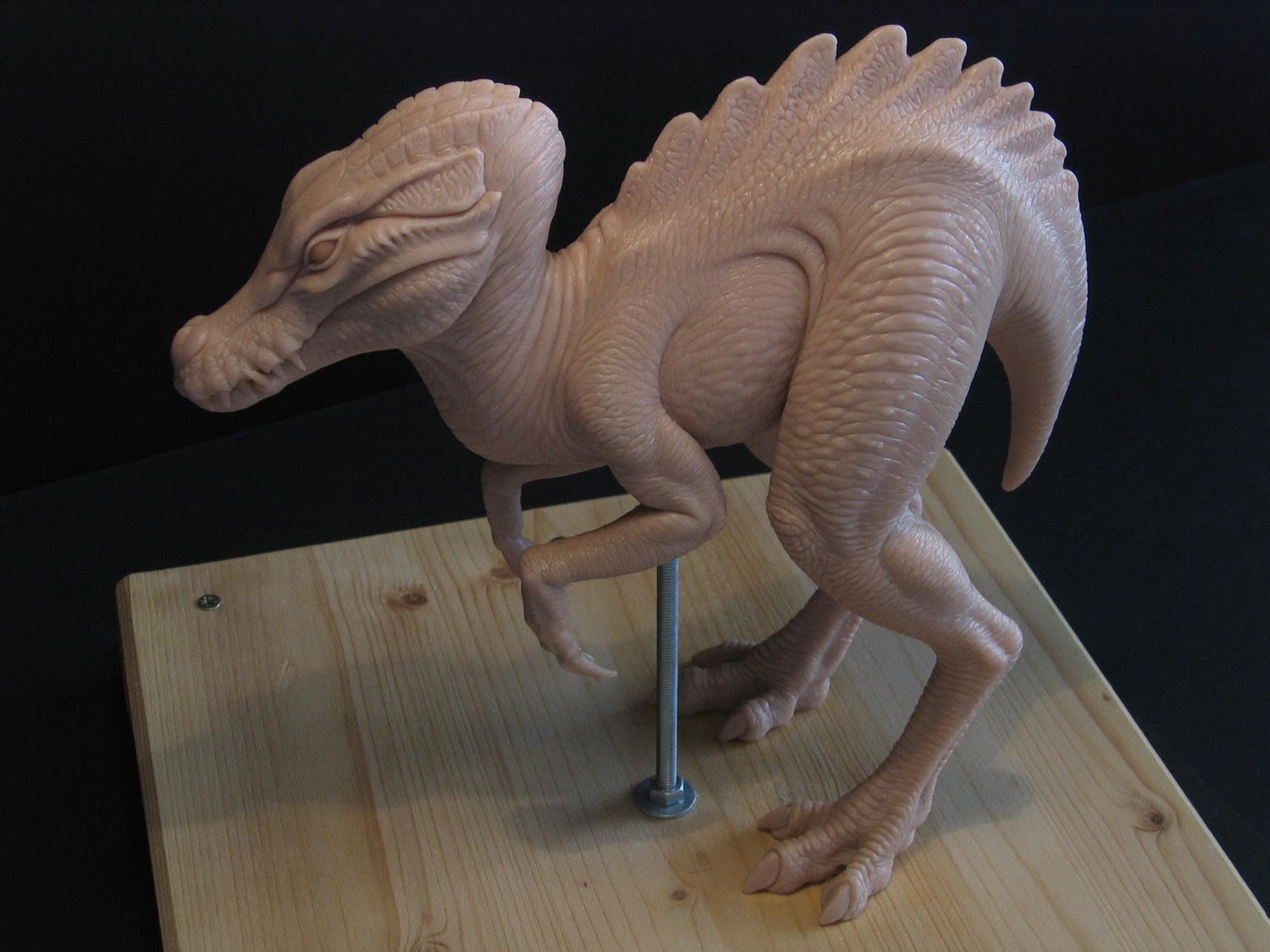 The art of Mate Nagy: Finished Super Sculpey Creature