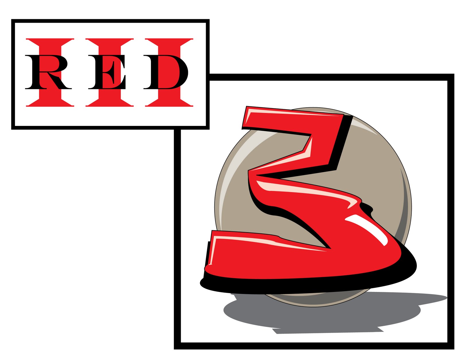 RSCC GRAPHIC DESIGN: Red 3 Design by Curtis Wilson