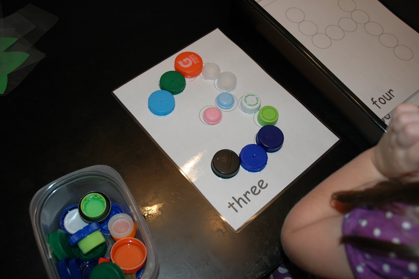 this and that: plastic lids