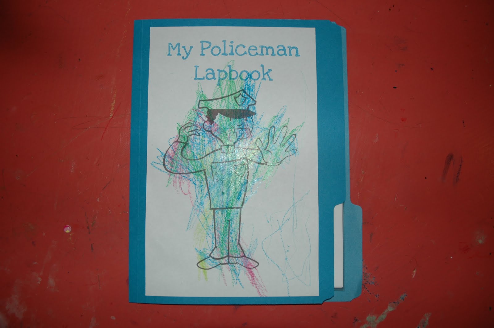 this and that: community helpers - police officers!