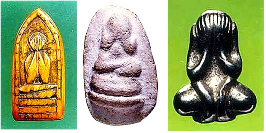 NARESUAN THAI AMULET: Phrakawam Bodi AND Phra Pitta Maha Ut Wat Thong