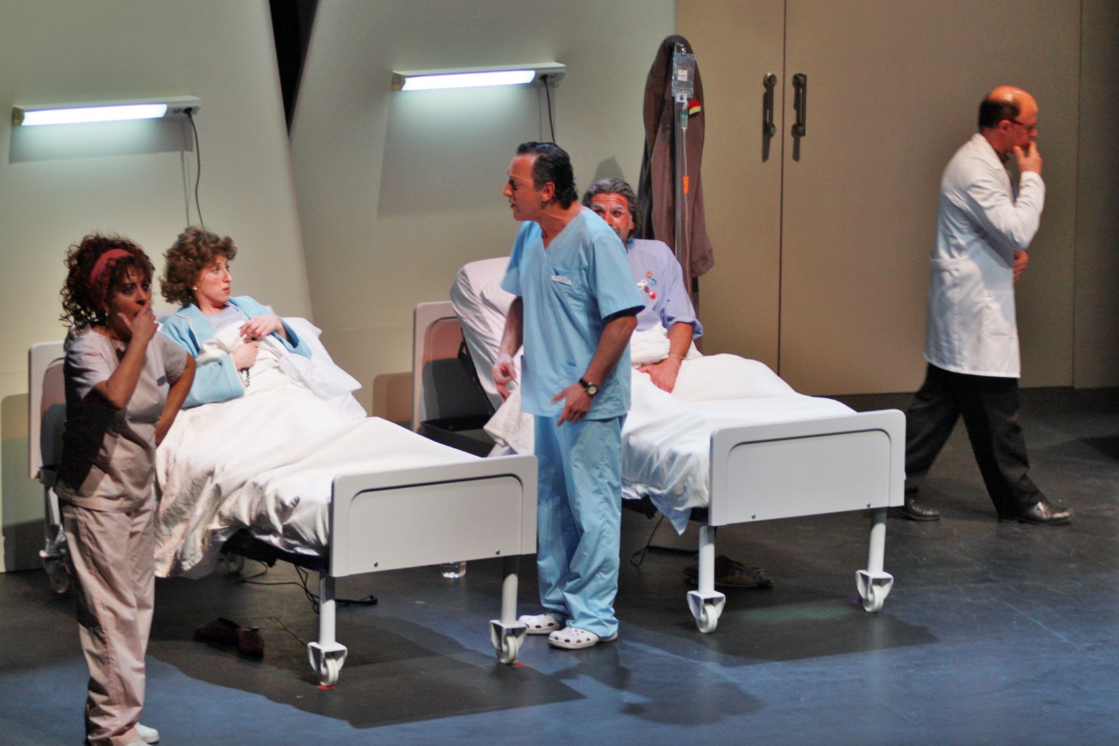 "La Trapera" Teatro: FOTOS NOCHE DE HOSPITAL