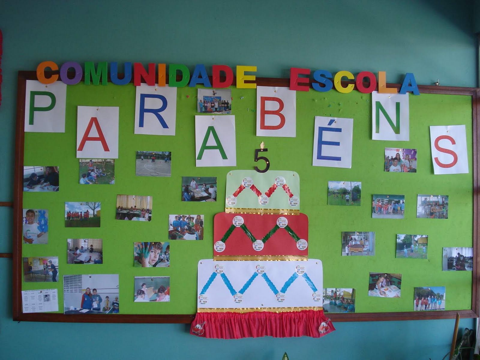 PROGRAMA COMUNIDADE ESCOLA: Aniversário do Programa na EM Paulo Esmanhoto