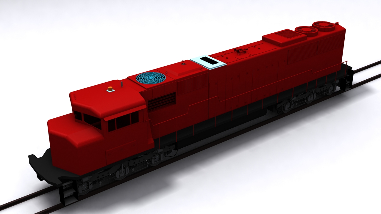 ARTWORK: SD60 Train
