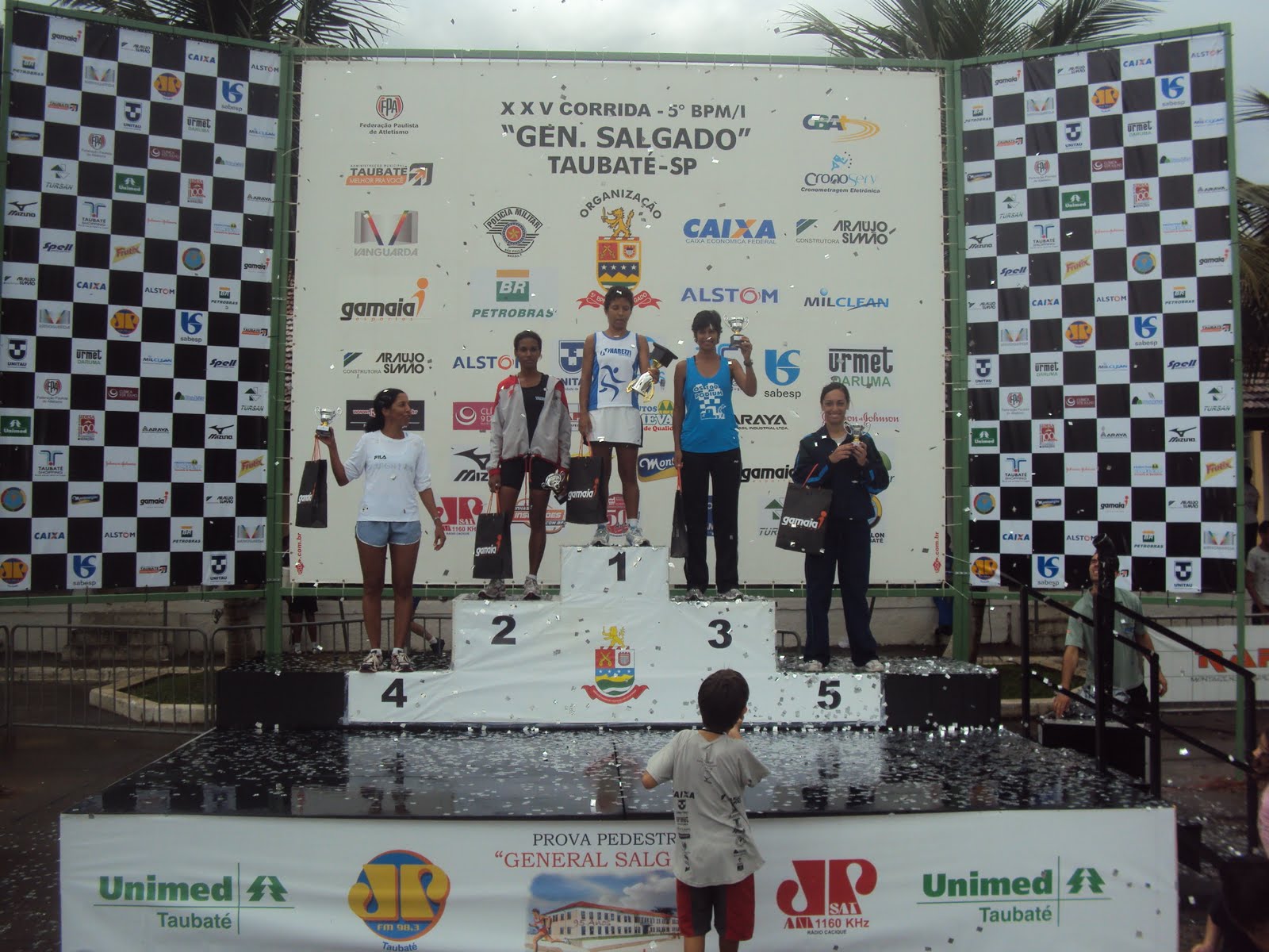 os 100 podium: XXV CORRIDA GENERAL SALGADO - TAUBATÉ