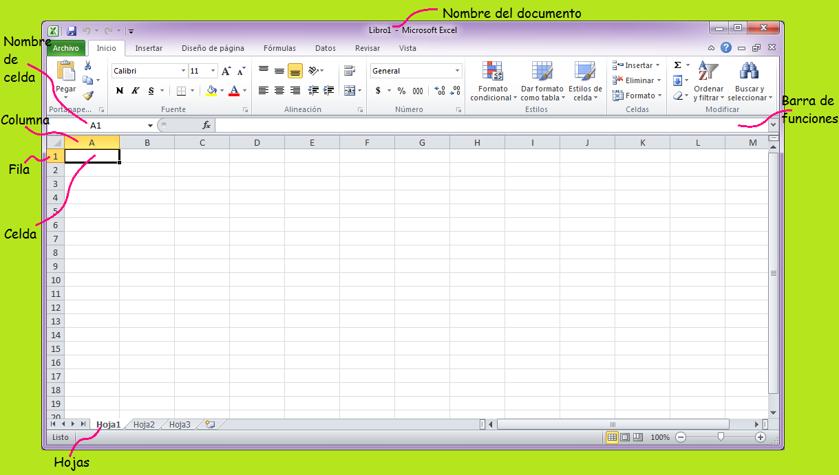 tiCs'Ga • •: Excel: Fórmula General