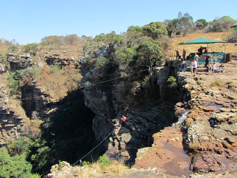 Taking the plunge with the Oribi Gorge Swing