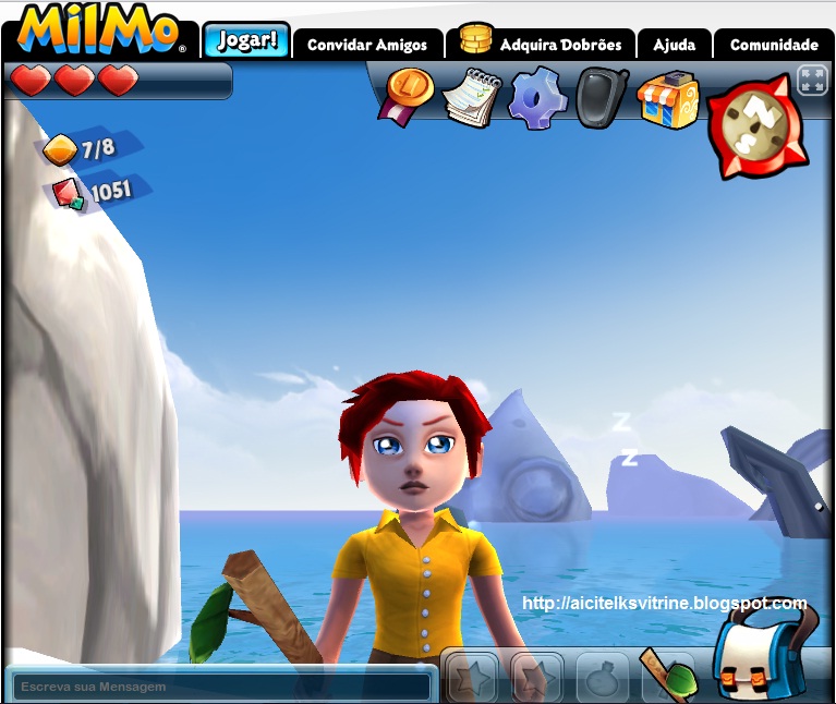 Aicitelks Vitrine: MILMO gameplay do mais novo game 3D do Orkut