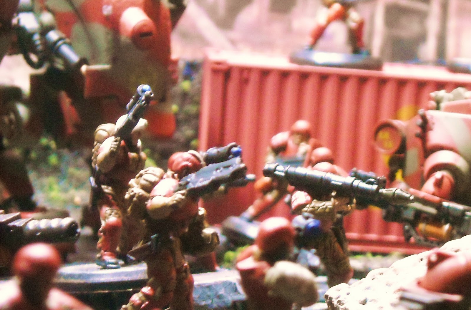 The Historical Miniaturist: Red Blok Unit from AT-43
