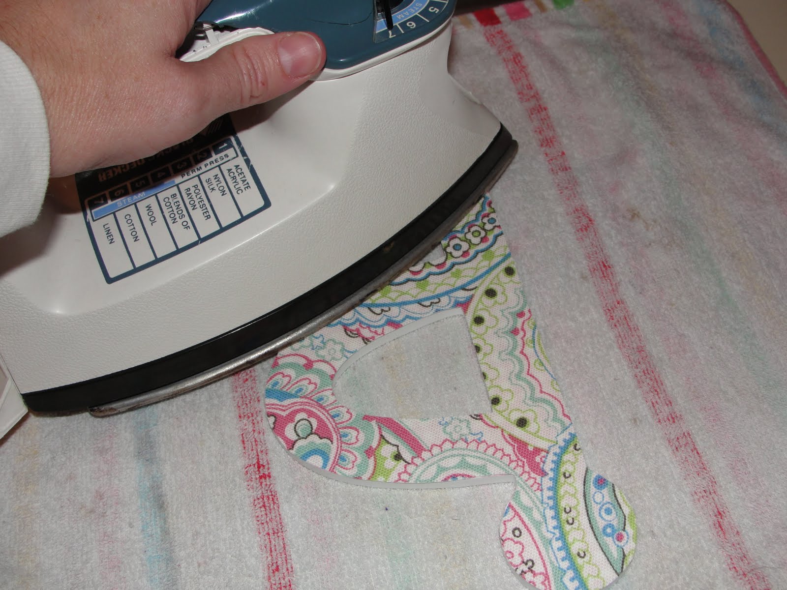 Imperfectly Beautiful: Fabric covered Letters and a .......WINNER!!!