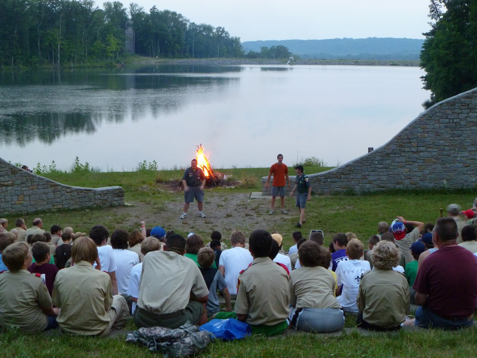 Check in day at Camp Friedlander