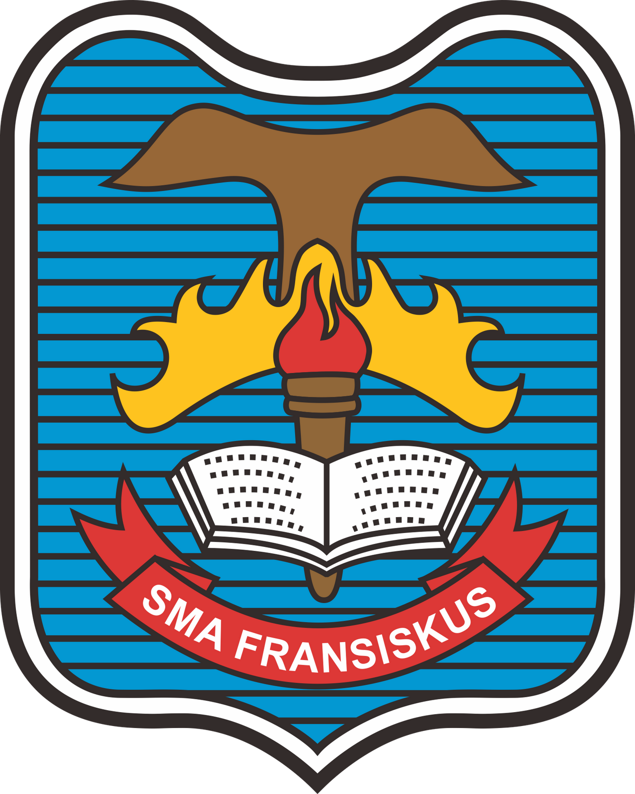 Edward's Web Blog: Logo SMA Fransiskus Bandarlampung
