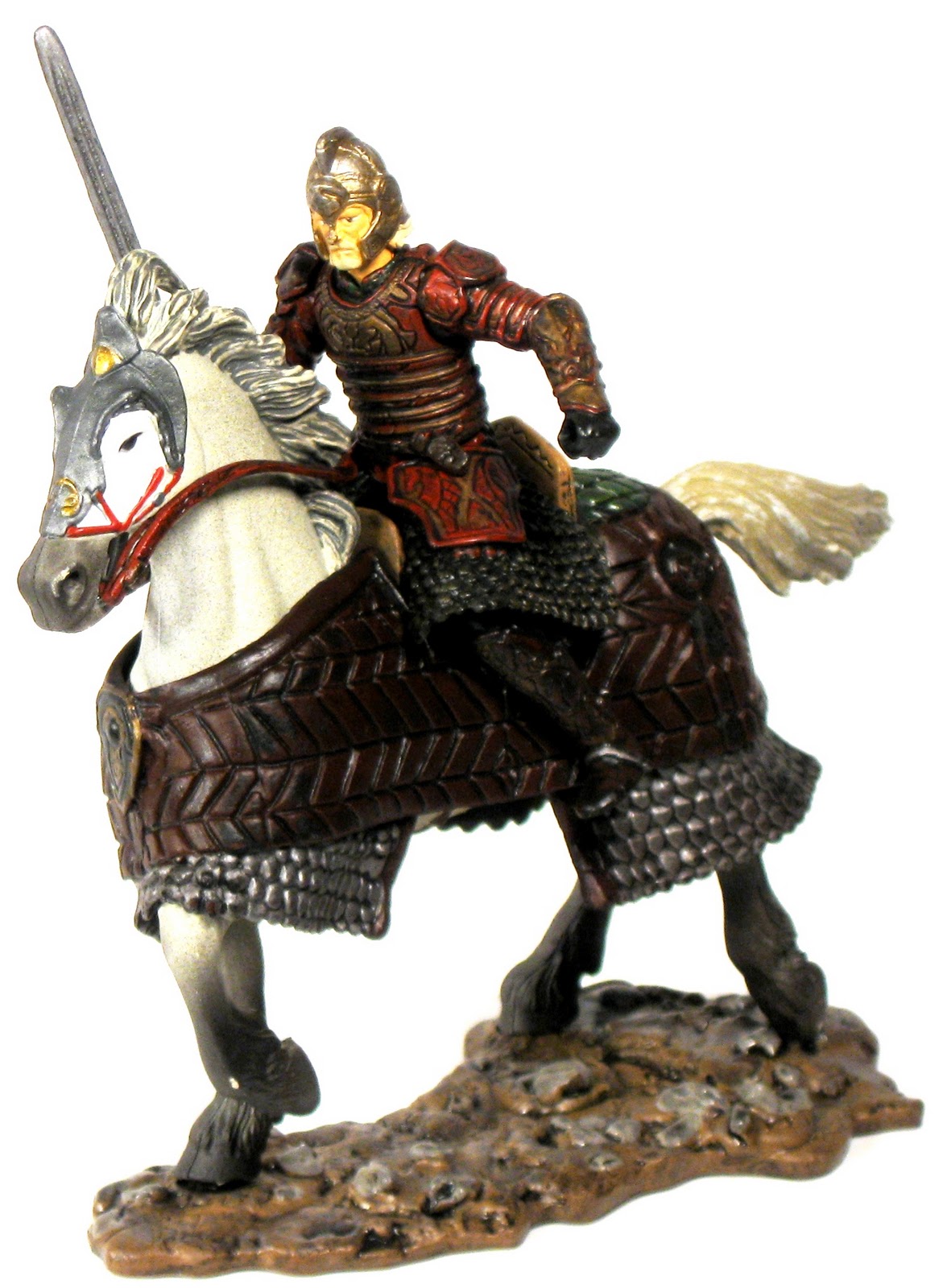 Toys and Stuff: AOME LOTR King Theoden on Horseback